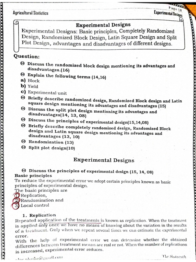 Experiment Design | PDF