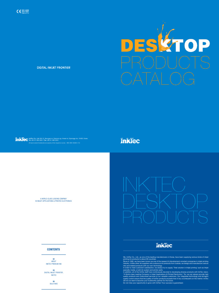 Inktec Katalog | PDF