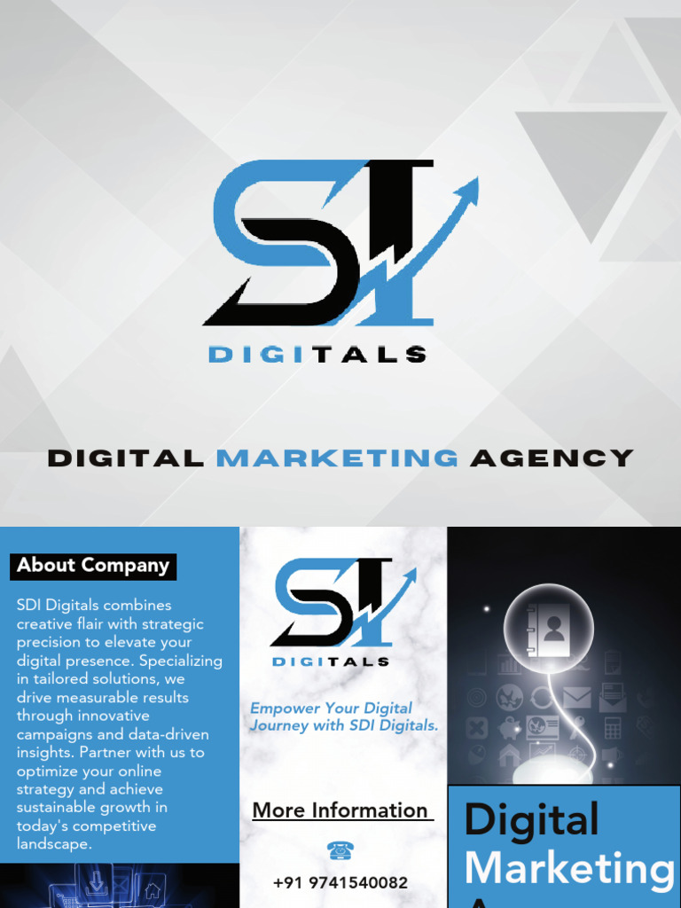 SDI Digitals Brochure. | PDF