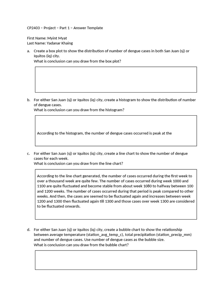 CP2403 - Project - Part 1 - FirstNameLastName - Template | PDF
