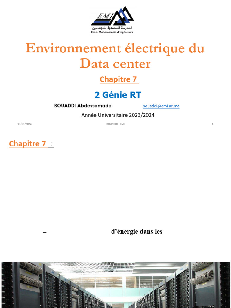 Chapitre 7 ASI | PDF