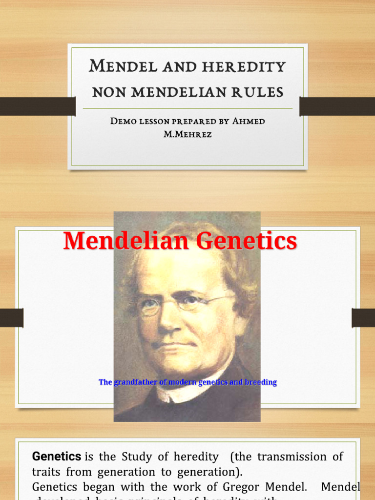 Mendelian Genetics and Inheritance | PDF
