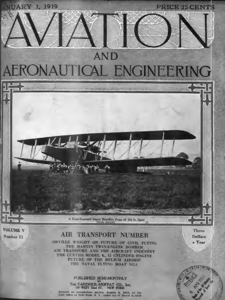 Aviation Week 1919-01-01 | PDF | Airship | Aviation