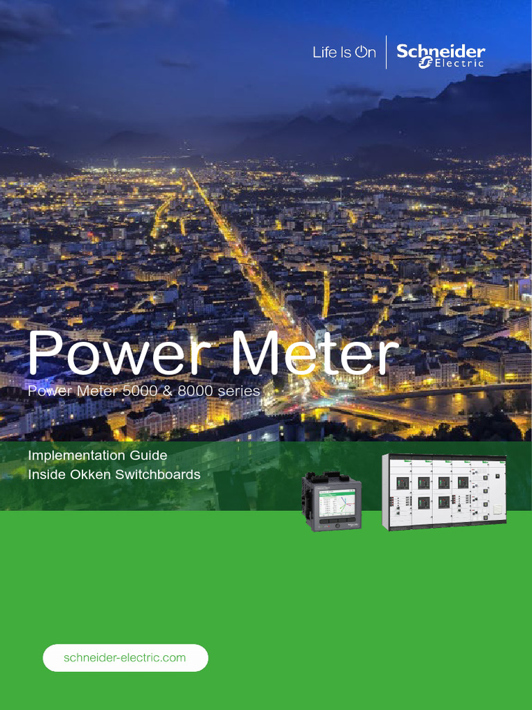 DESY022EN Manual Power Meter Modbus | PDF