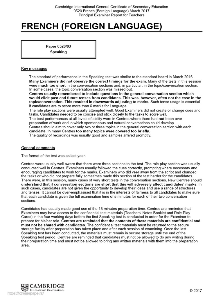 French (Foreign Language) | PDF