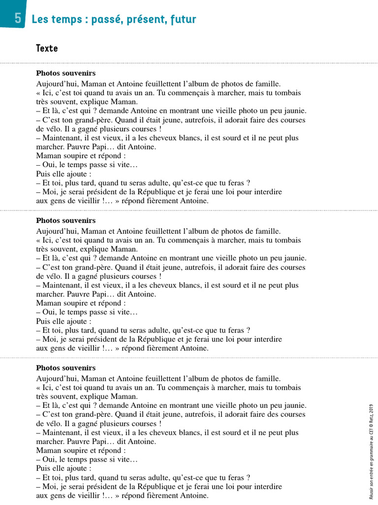 RSEEG CE1 Séquence 5 - Texte Indiv | PDF