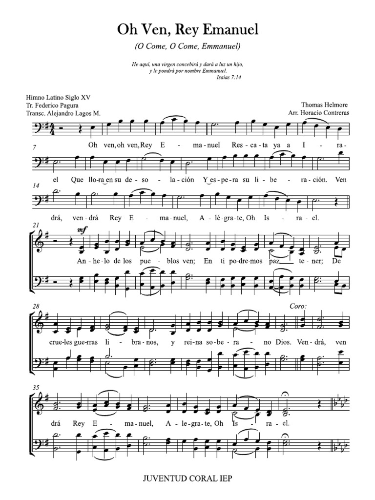 Oh Ven Emanuel | PDF