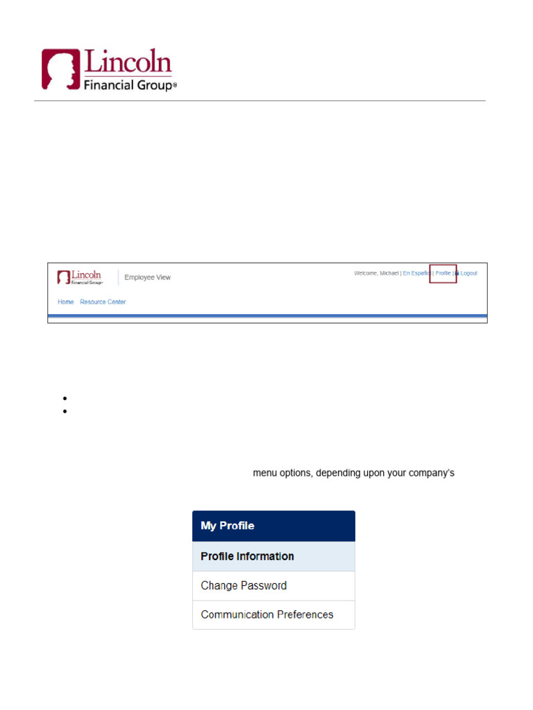 Profile User Guide | PDF