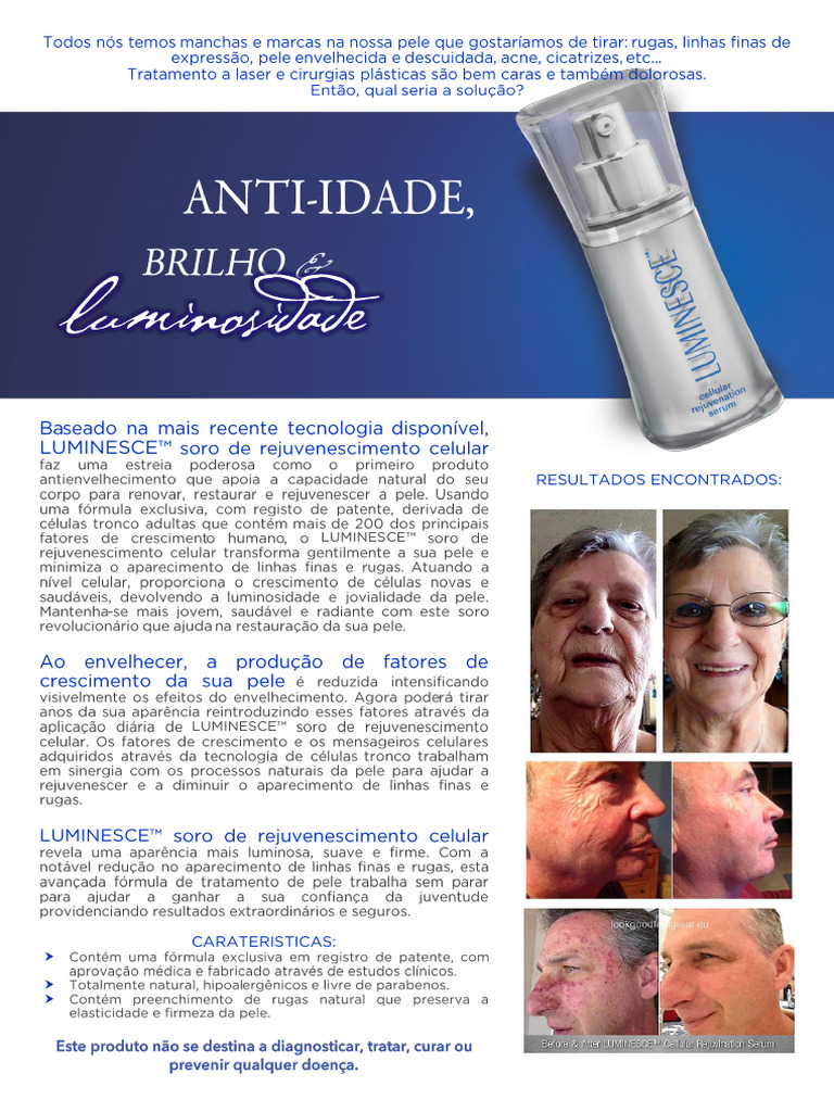 Luminesce Serum - Explicado | PDF