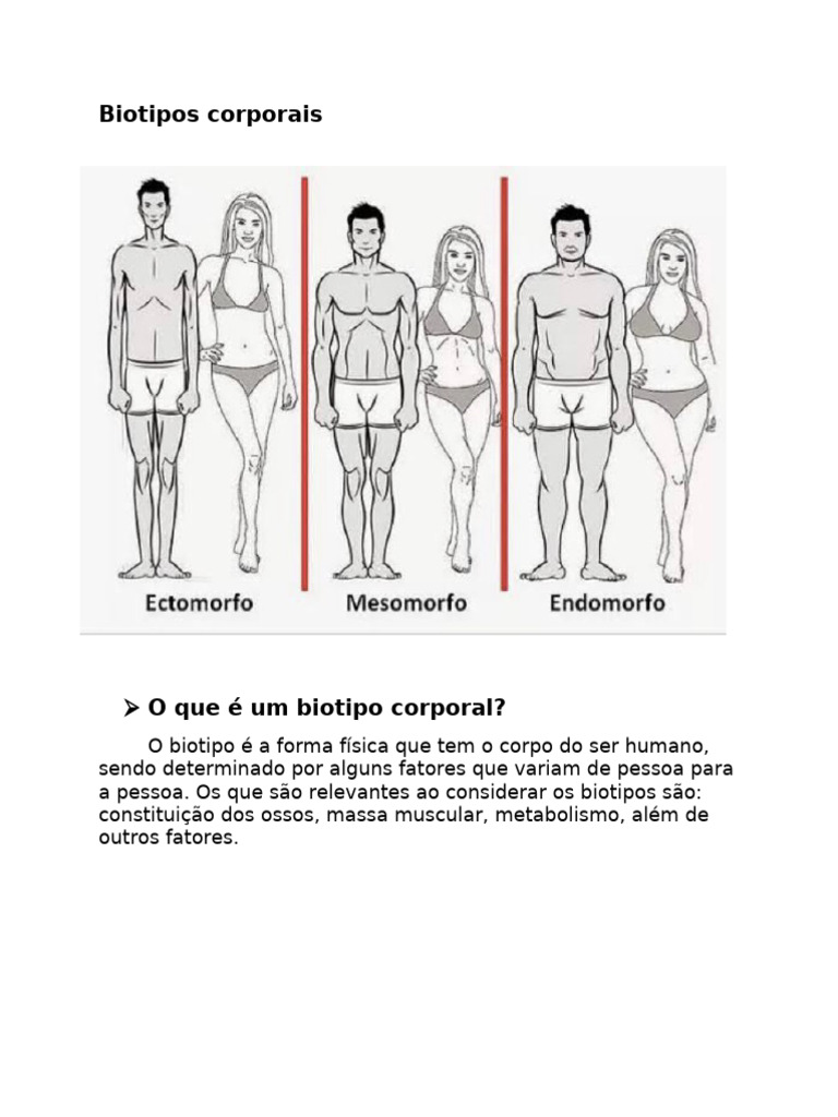 Biotipos Corporais | PDF