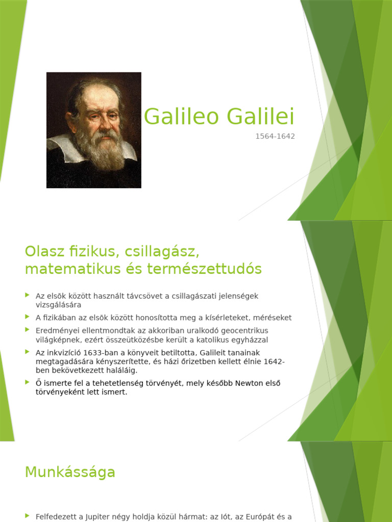 Galileo Galilei | PDF