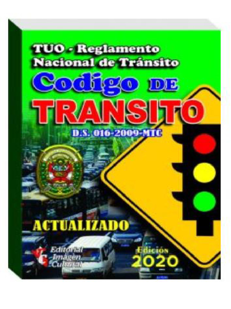 Código de Tránsito Imagen PDF | PDF