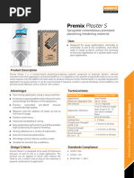 Vetonit Spatter Dash-MC SDM212 | PDF | Concrete | Plaster