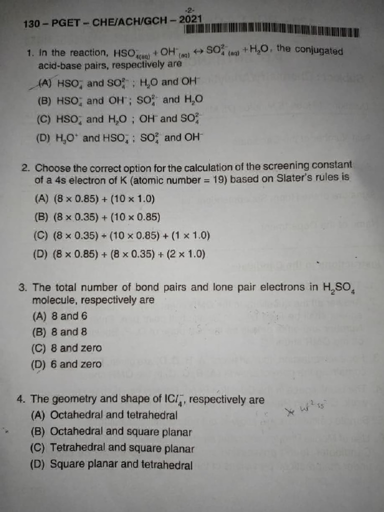 PG Cet 2021 | PDF