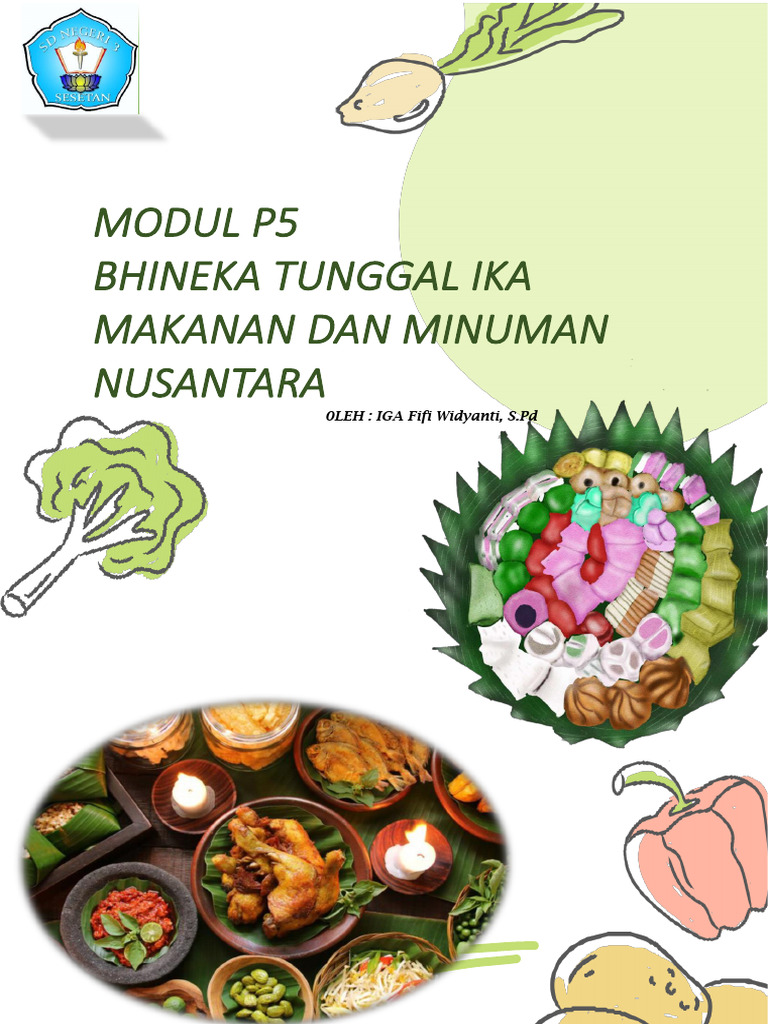 MODUL P5 MAKANAN DAN MINUMAN NUSANTARA FIX_organized | PDF