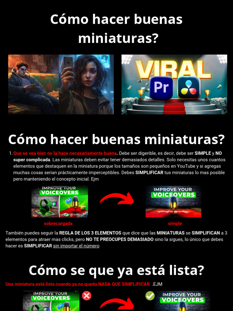 Cómo Hacer Buenas Miniaturas | PDF