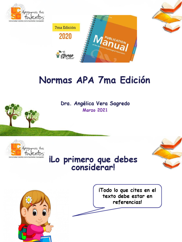 Normas Apa 7ma Edición Pdf