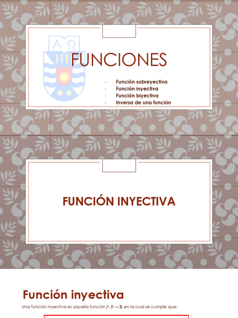Funciones | PDF