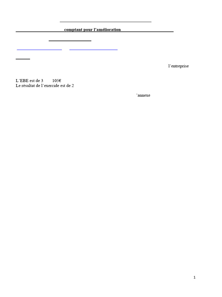 Exercice Optionnel Caf Modifié Correction | PDF