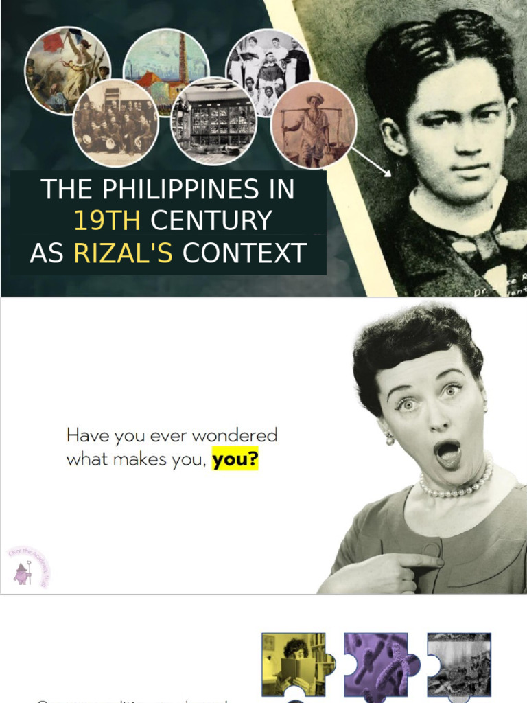 Life and Works of Rizal-The Philippines in 19th Century in Rizal Context | PDF
