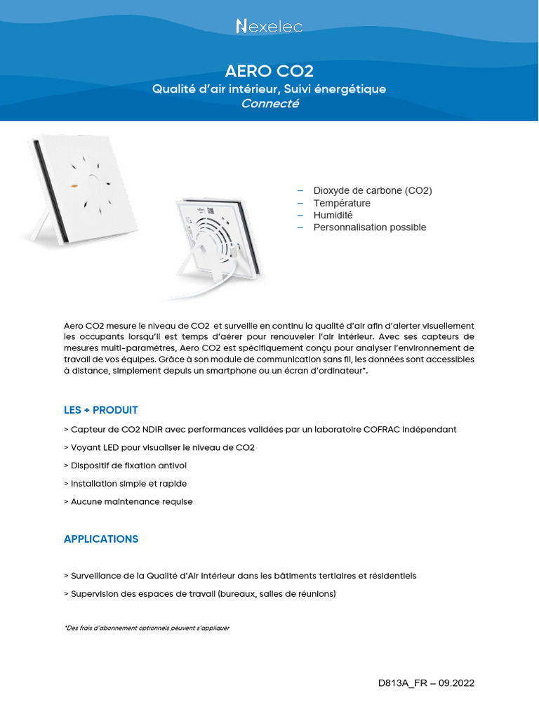 D813A - FR Datasheet AERO CO2 FR | PDF