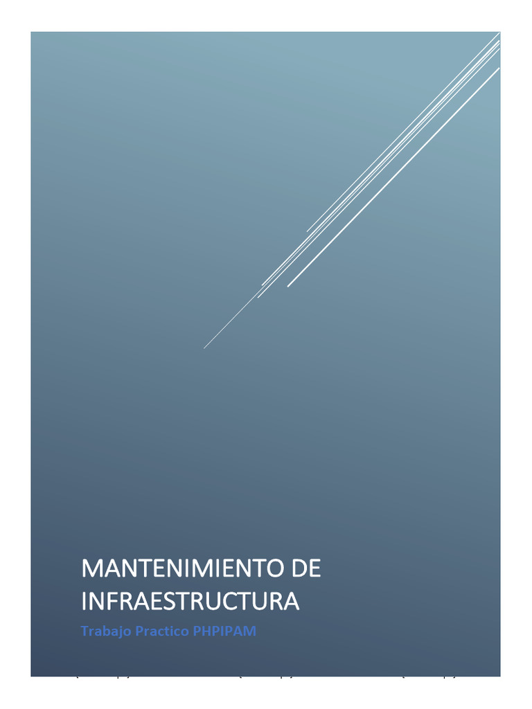 Trabajo Practico PHPIPAM | PDF