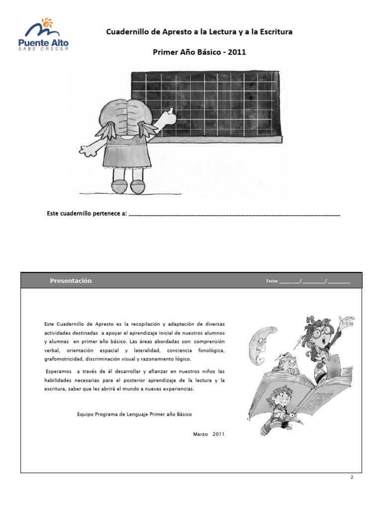 Apresto 2 Máximo Kinder | PDF