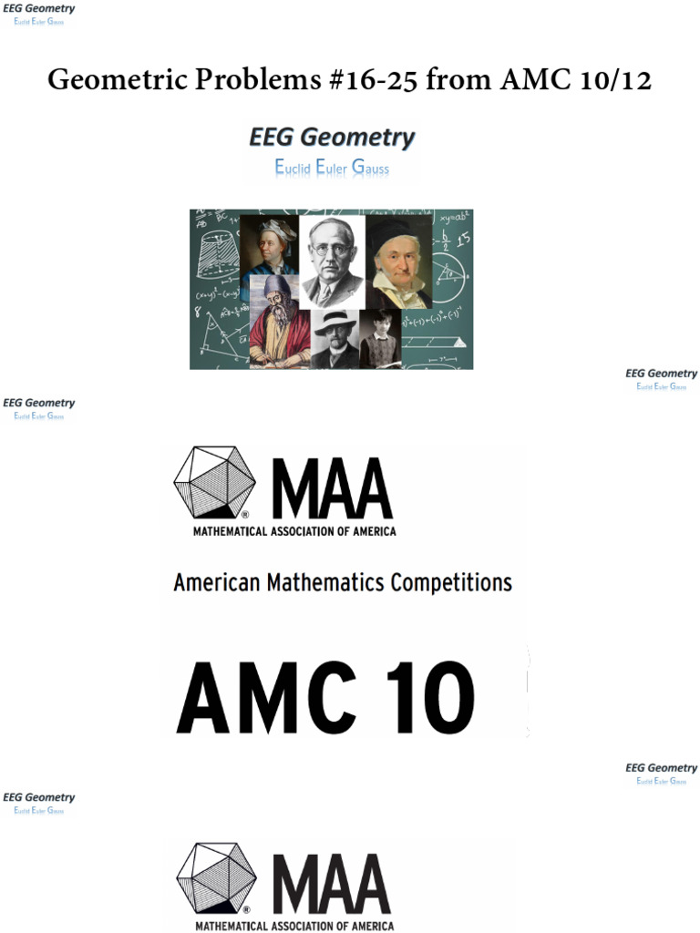 AMC 10 12 Geo | PDF