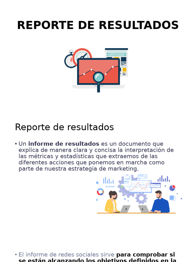 Reporte de Resultados | PDF