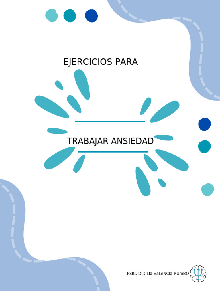 Cuadernillo de Ansiedad | PDF | Ansiedad | Ciencias del comportamiento