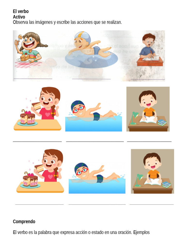 El Verbo Profe Sonia | PDF