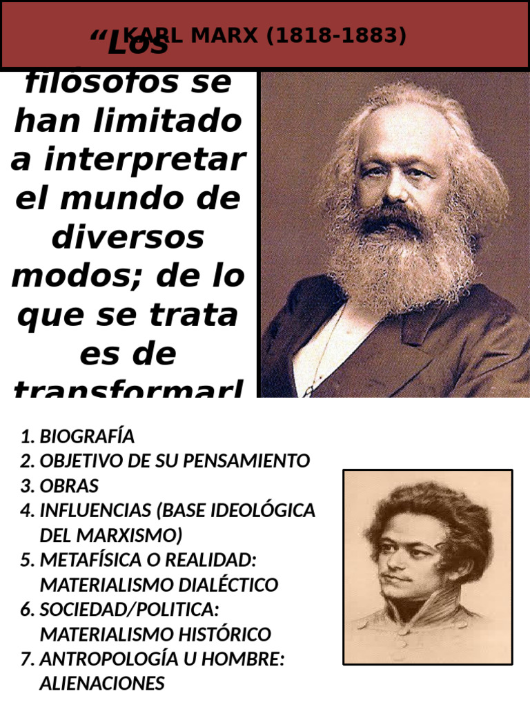 Apuntes Marx | PDF