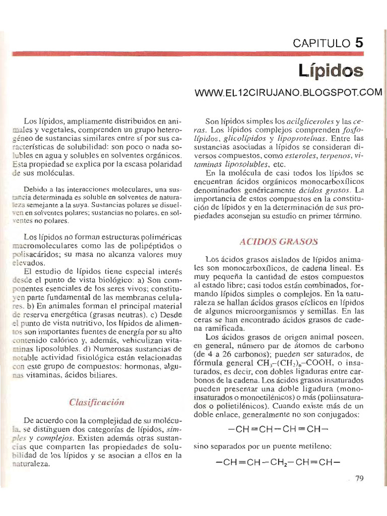 Lipidos | PDF