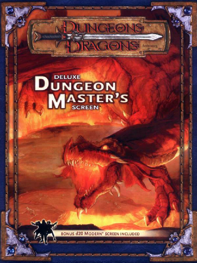 Deluxe Dungeon Masters Screen | PDF
