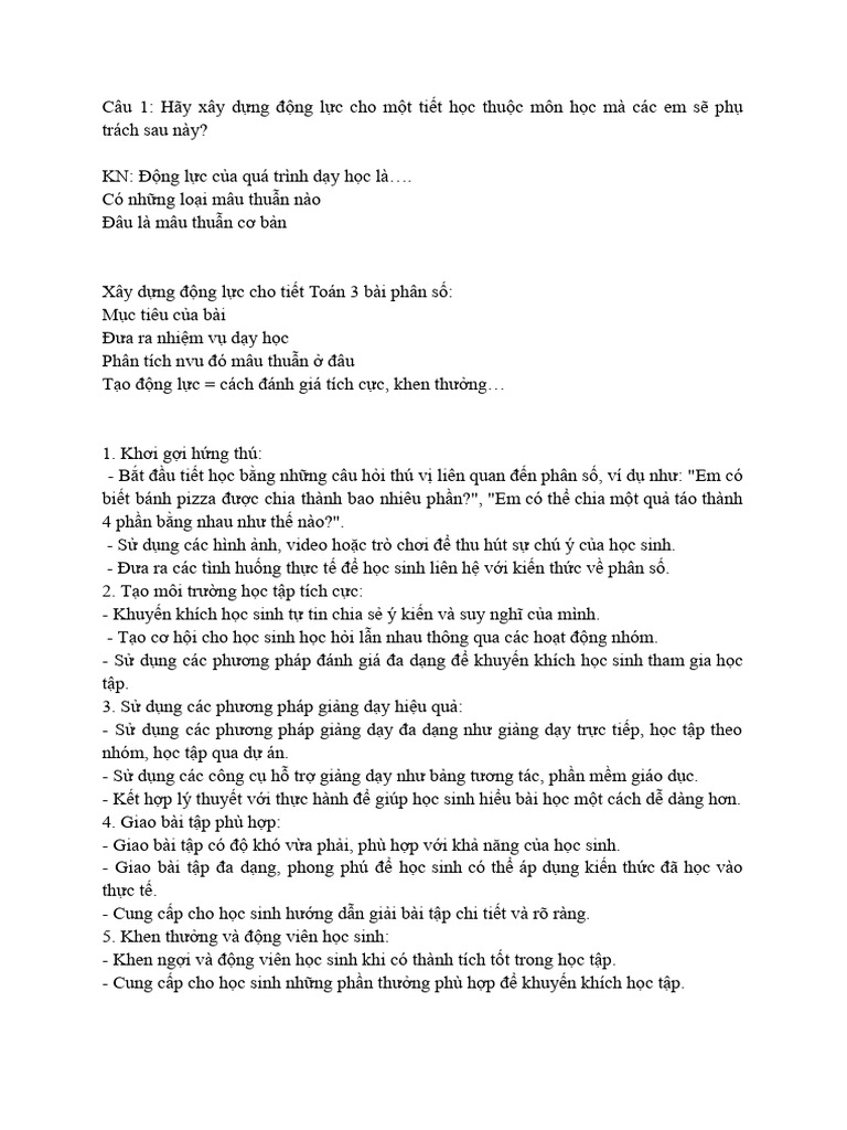 Xây D NG Đ NG L C LLDH | PDF