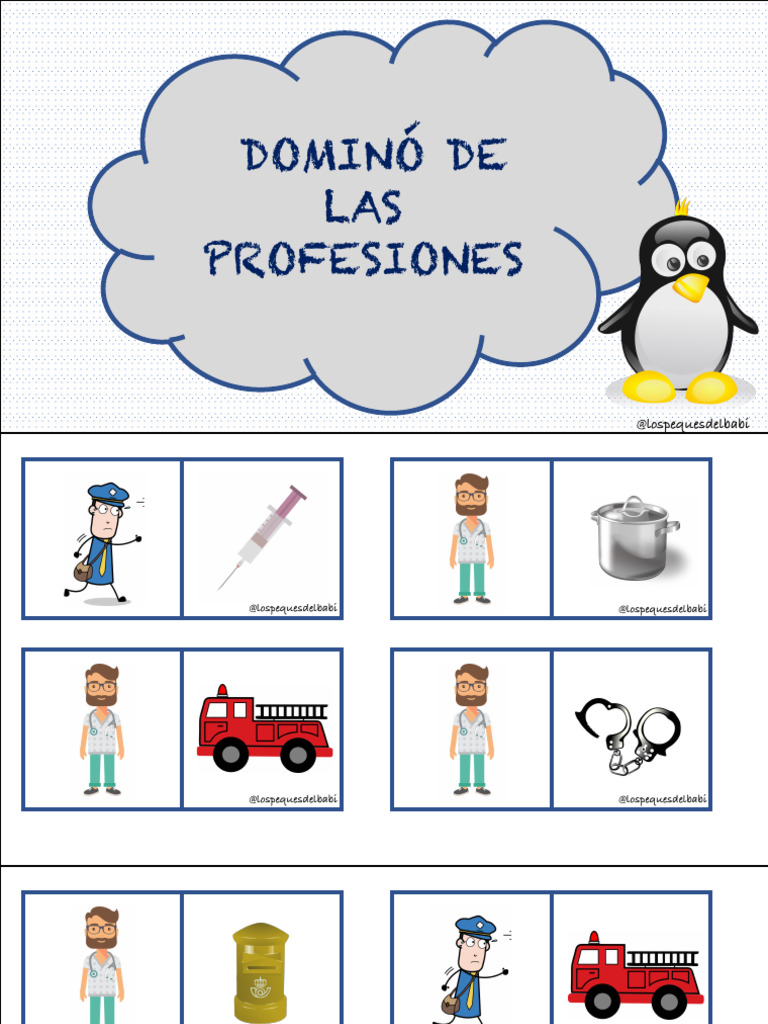 Domino Das Profissões | PDF