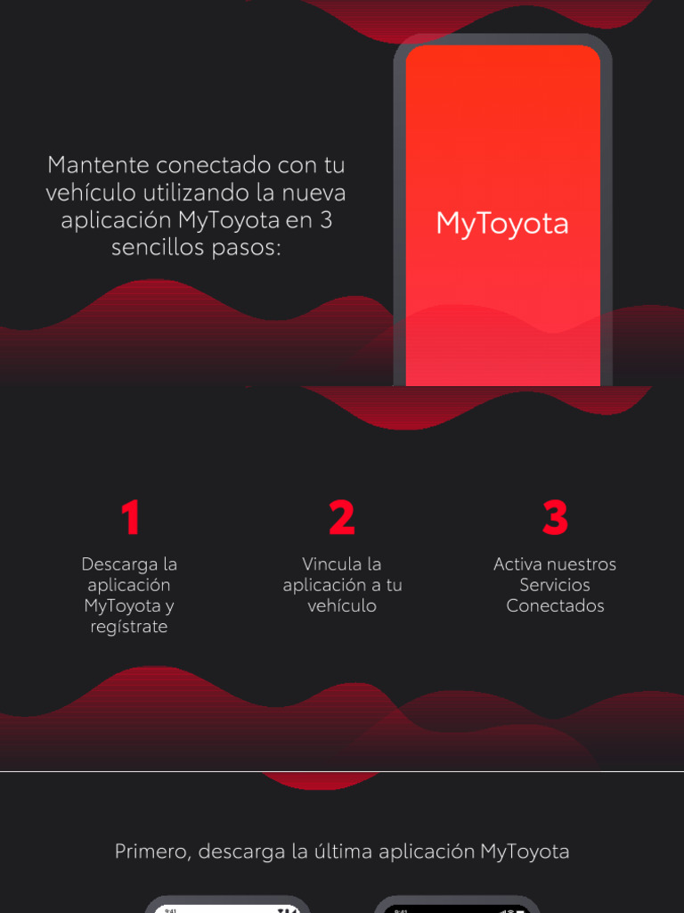 New TOYOTA MyT App Onboarding Video - New User Phase 2 - QR Code - ES | PDF