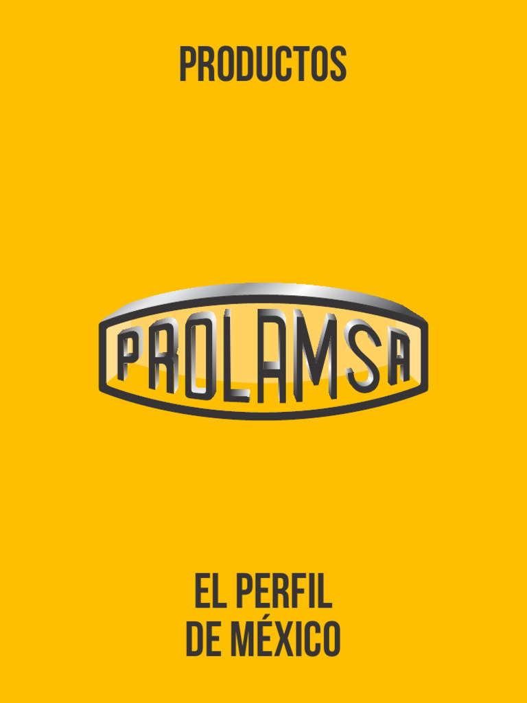 Catalogo Productos Prolamsa | PDF