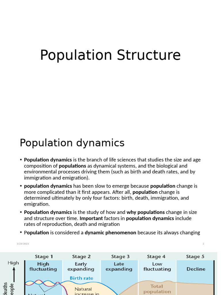 Population Structure | PDF