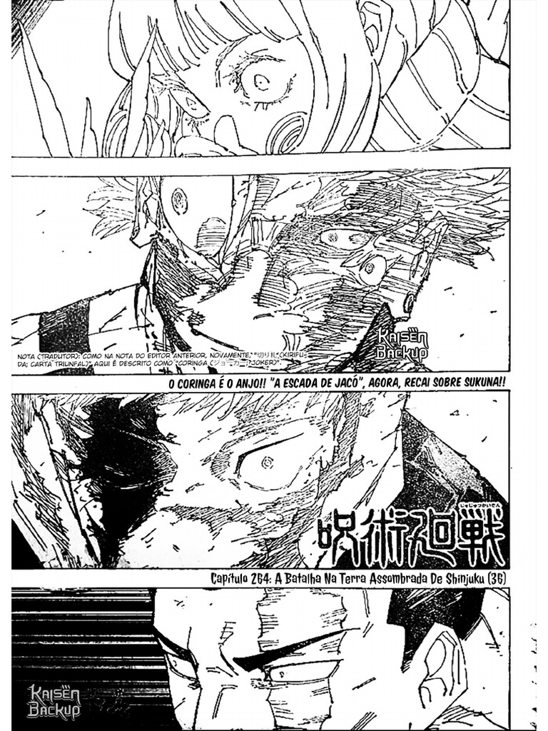 Yuji Kaisen Cap 264? | PDF