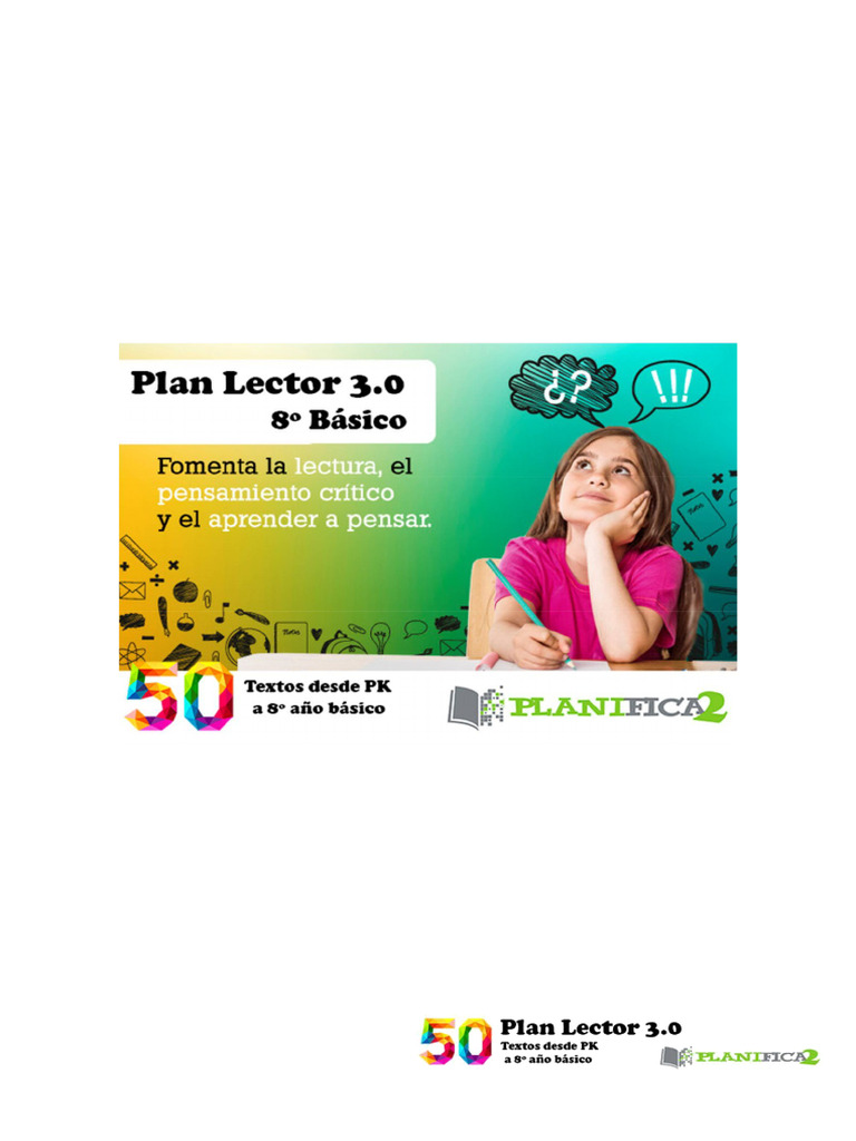 Plan Lector 8º Básico - El Principito | PDF | Romeo y Julieta | El Principito