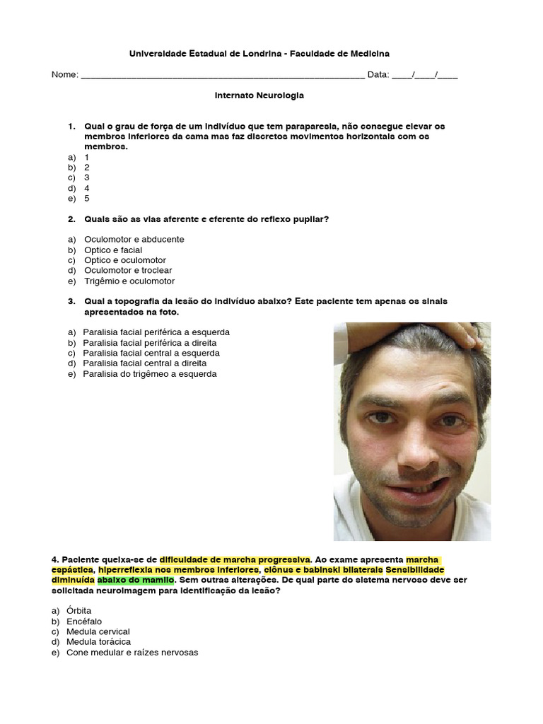 Provinha Tutoriais 2 | PDF