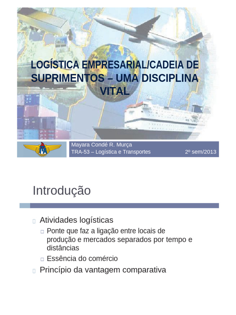 Introducao Logistica | PDF