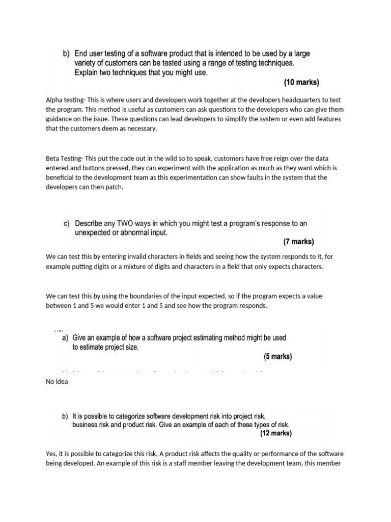 Software Eng Review | PDF