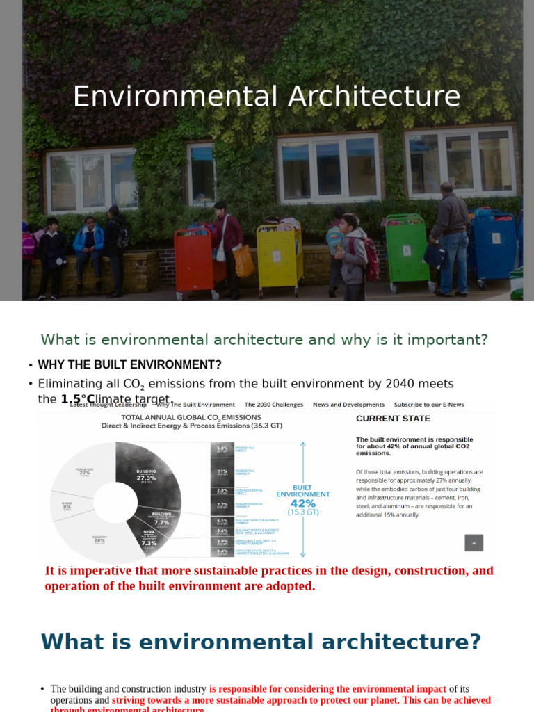 Env Arch | PDF