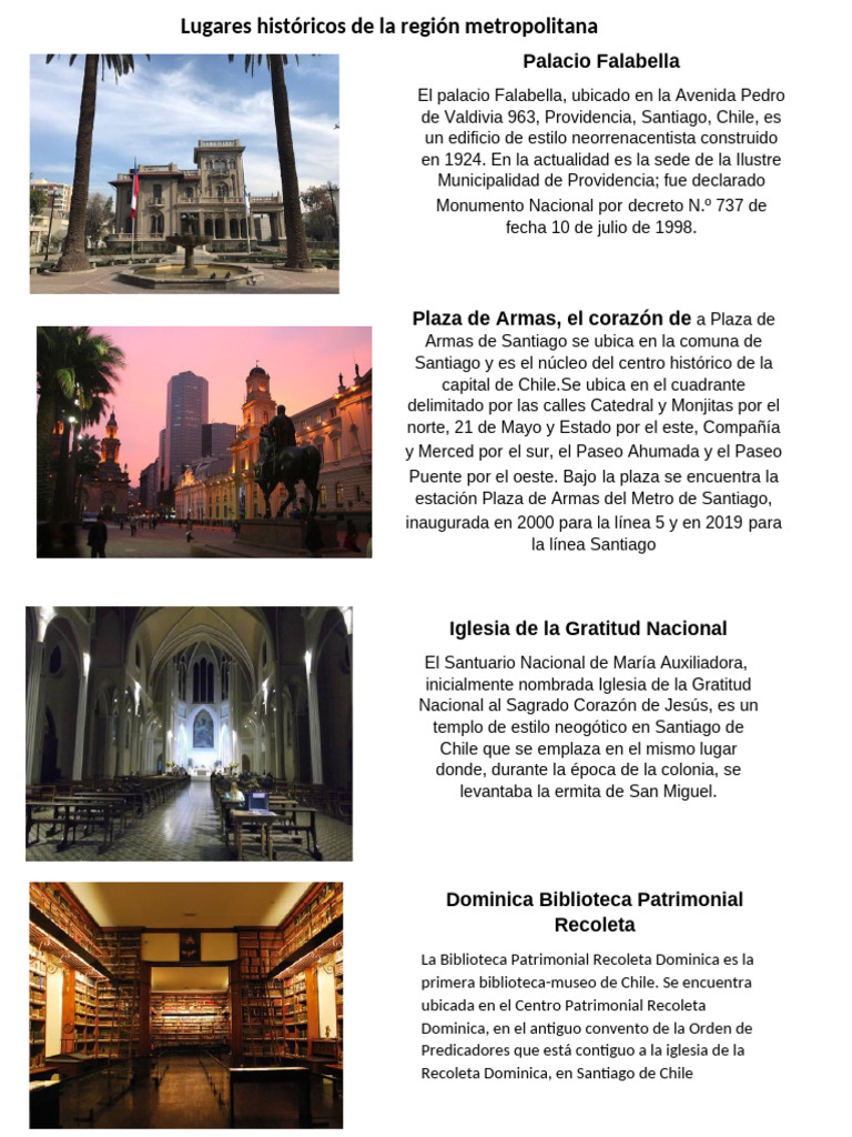Lugares Historicos | PDF