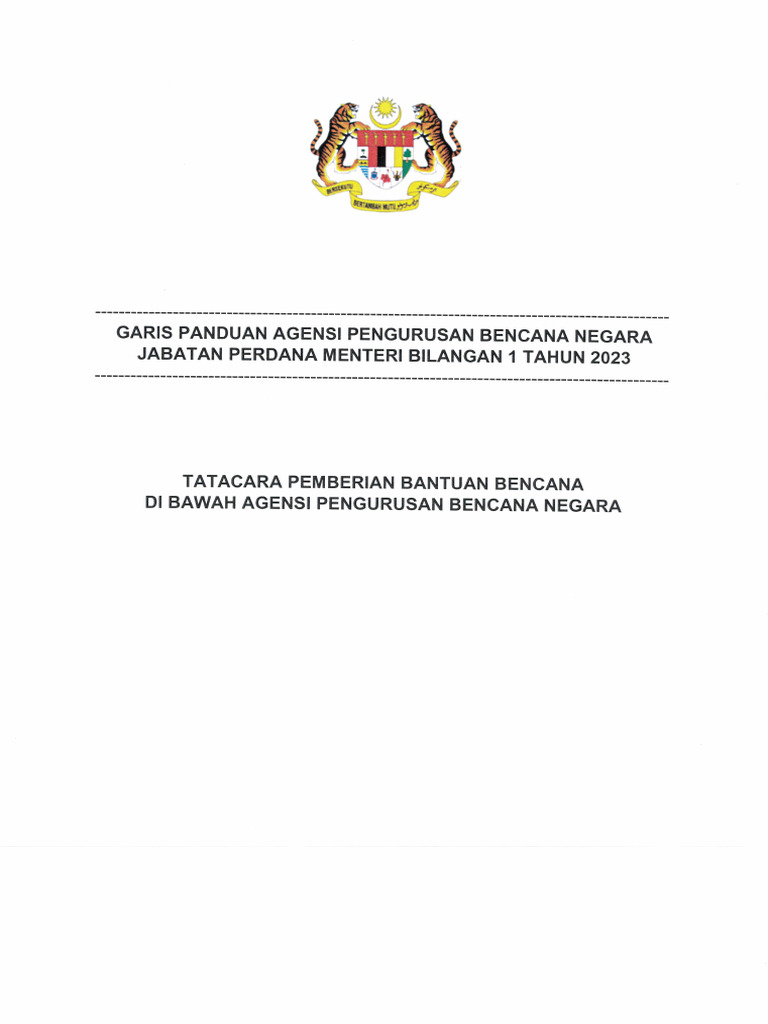 Garis Panduan Nadma Bil 1 Tahun 2023 - Tatacara Pemberian Bantuan ... Garis Panduan Nadma Bil 1 Tahun 2023 - Tatacara Pemberian Bantuan ...