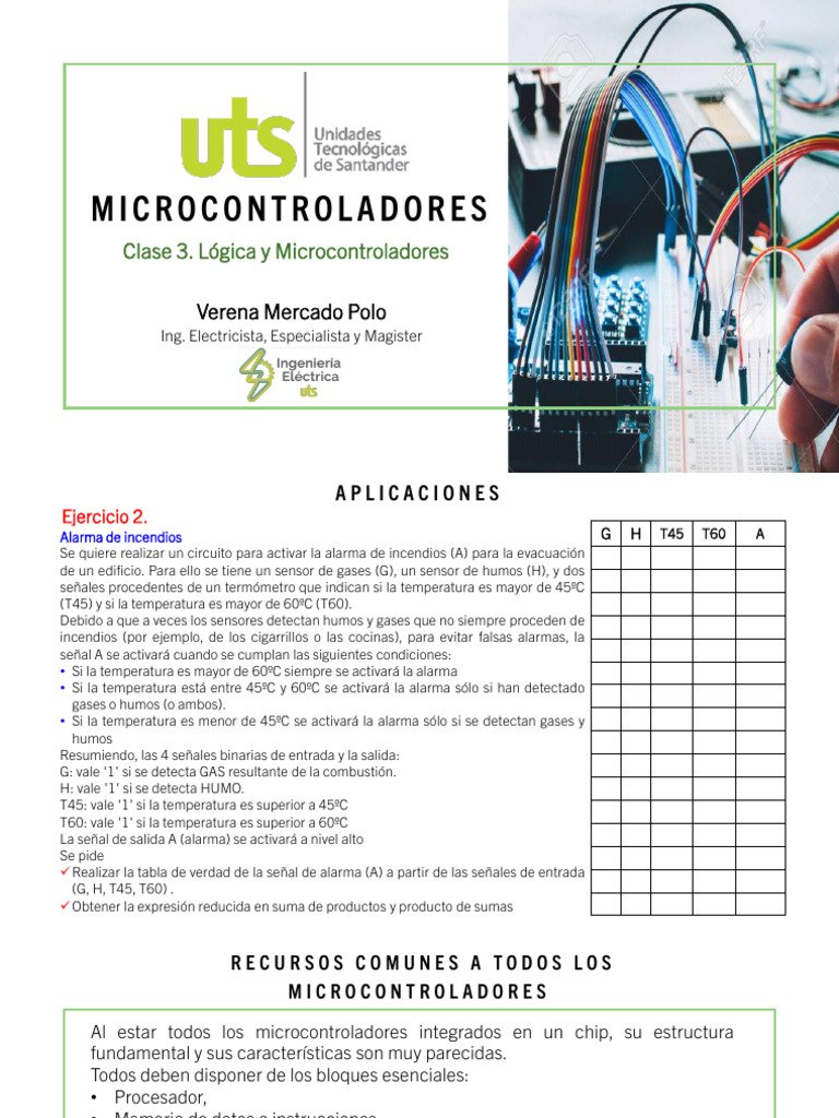 Clase 3. Microcontroladores | PDF