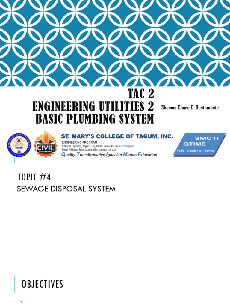 TAC 2 Sewage Disposal System | PDF