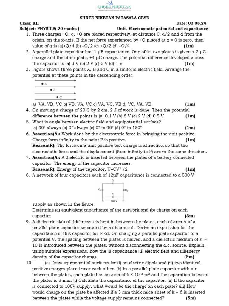 GR 12 CH 2 Worksheet | PDF
